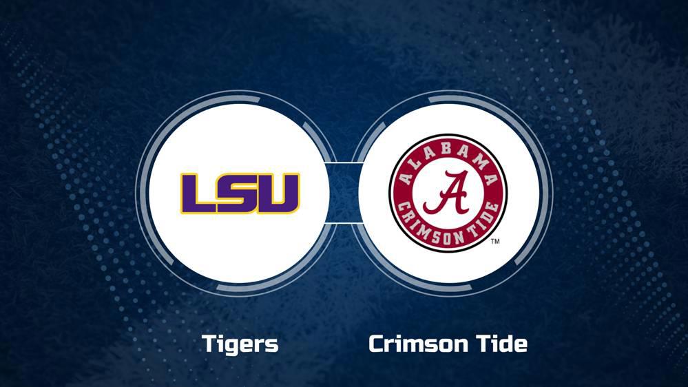 Where to Watch LSU vs. Alabama on TV or Streaming Live – Nov. 9 | The ...